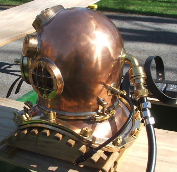 Deep Sea Diving Helmets | Commercial Dive Masks | Historical Commercial ...