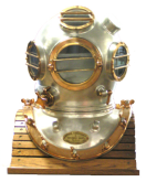 Deep Sea Diving Helmets | Mark V Diving Helmet | Browne Utility Diving ...