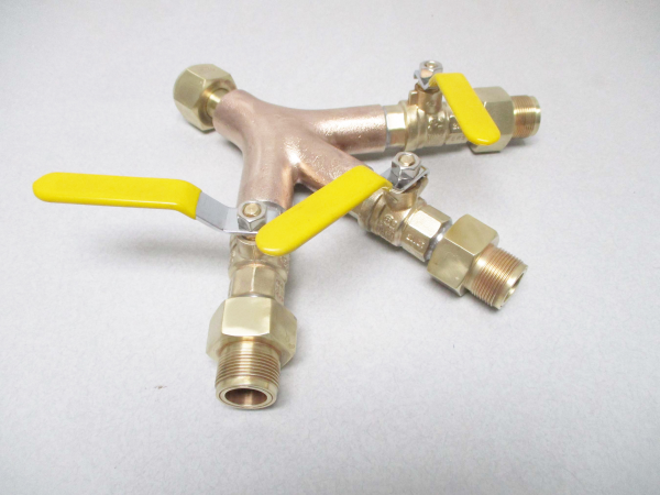 3 Way Manifold Air Valve | Deep Sea Diving Fittings | Underwater Diving ...