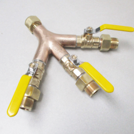 3 Way Manifold Air Valve | Deep Sea Diving Fittings | Underwater Diving ...