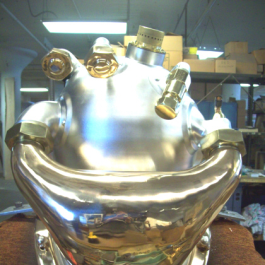 DESCO 29019 Mark V Diving Helmet | U.S. Navy Helium Diving Helmet ...